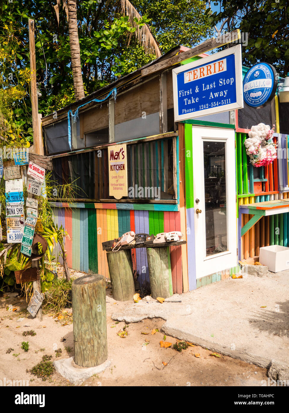 Terrie Fast and Last Stop Take Away, Dunmore Town, Harbour Island, The ...
