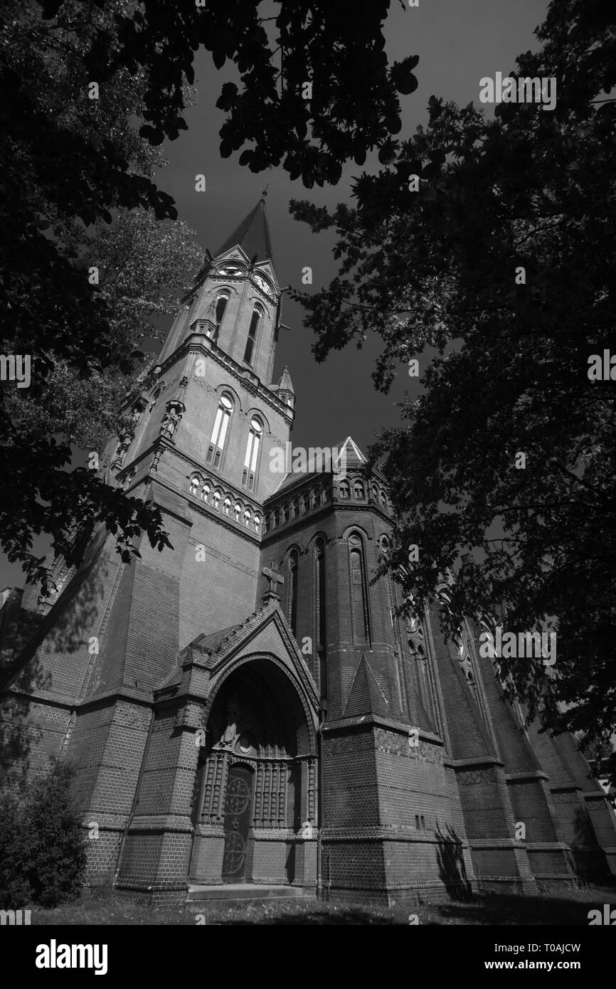 Leipzig germany church Black and White Stock Photos & Images - Alamy