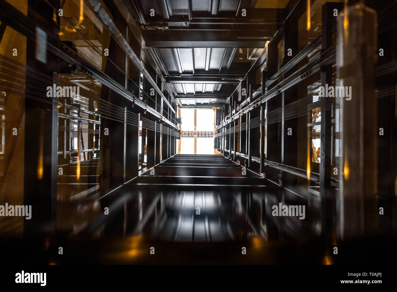 Glass Lift Shaft High Resolution Stock Photography and Images - Alamy