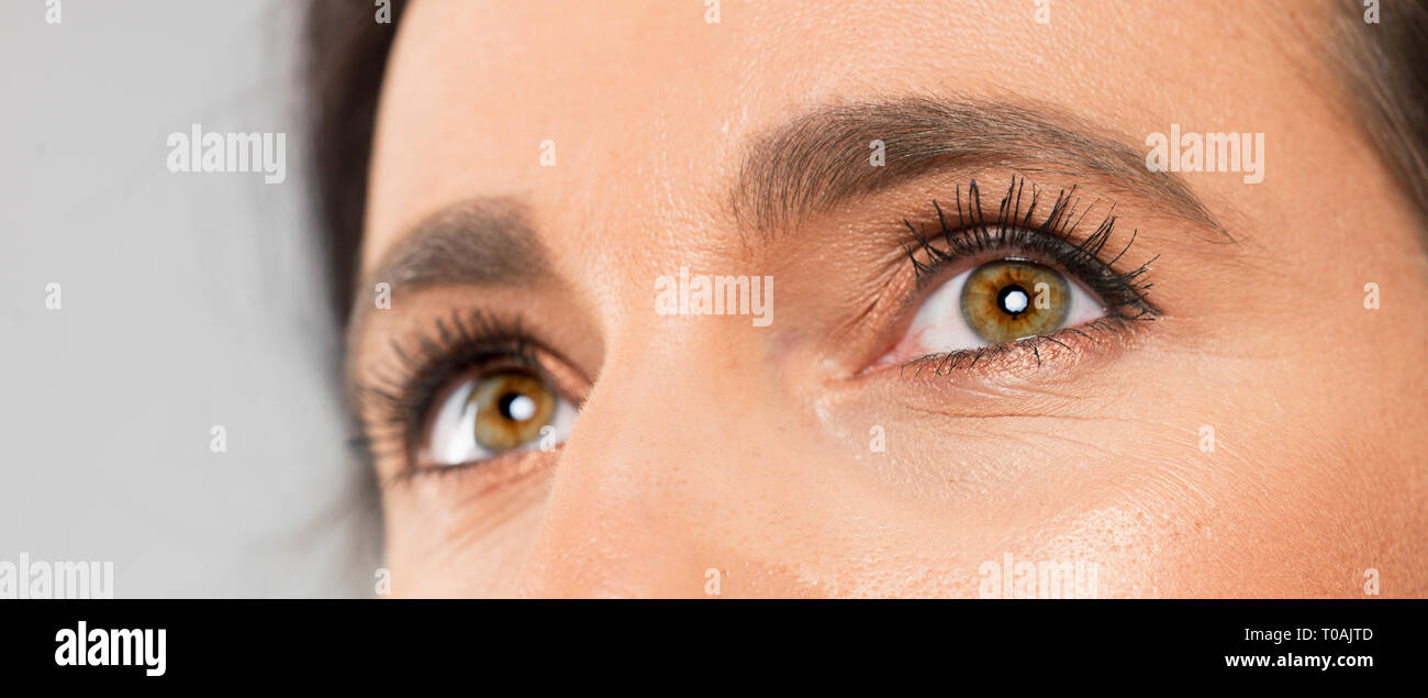 human eyse close-up Stock Photo - Alamy
