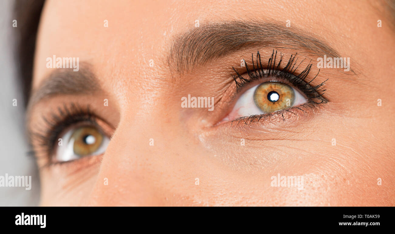 human eyse close-up Stock Photo - Alamy