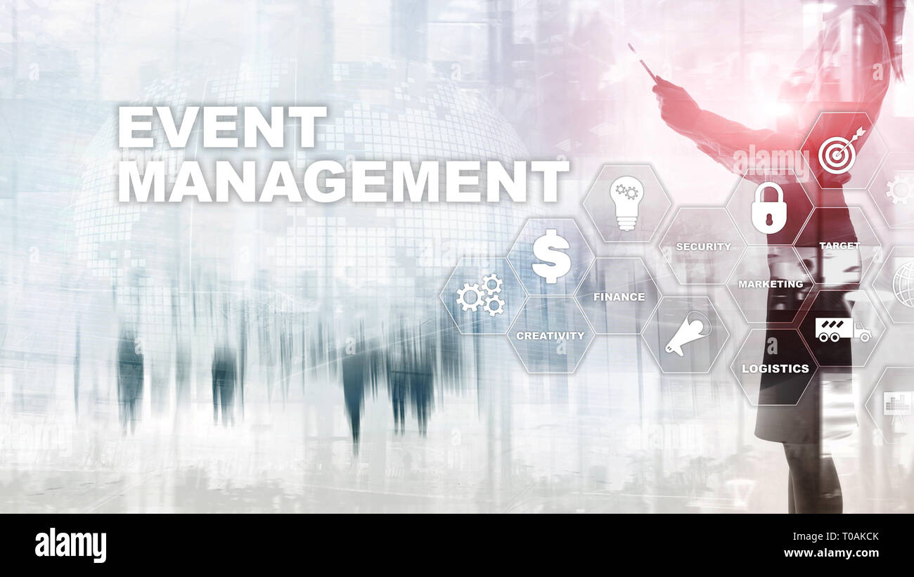 Event management Concept. Event management flowchart. Event management ...