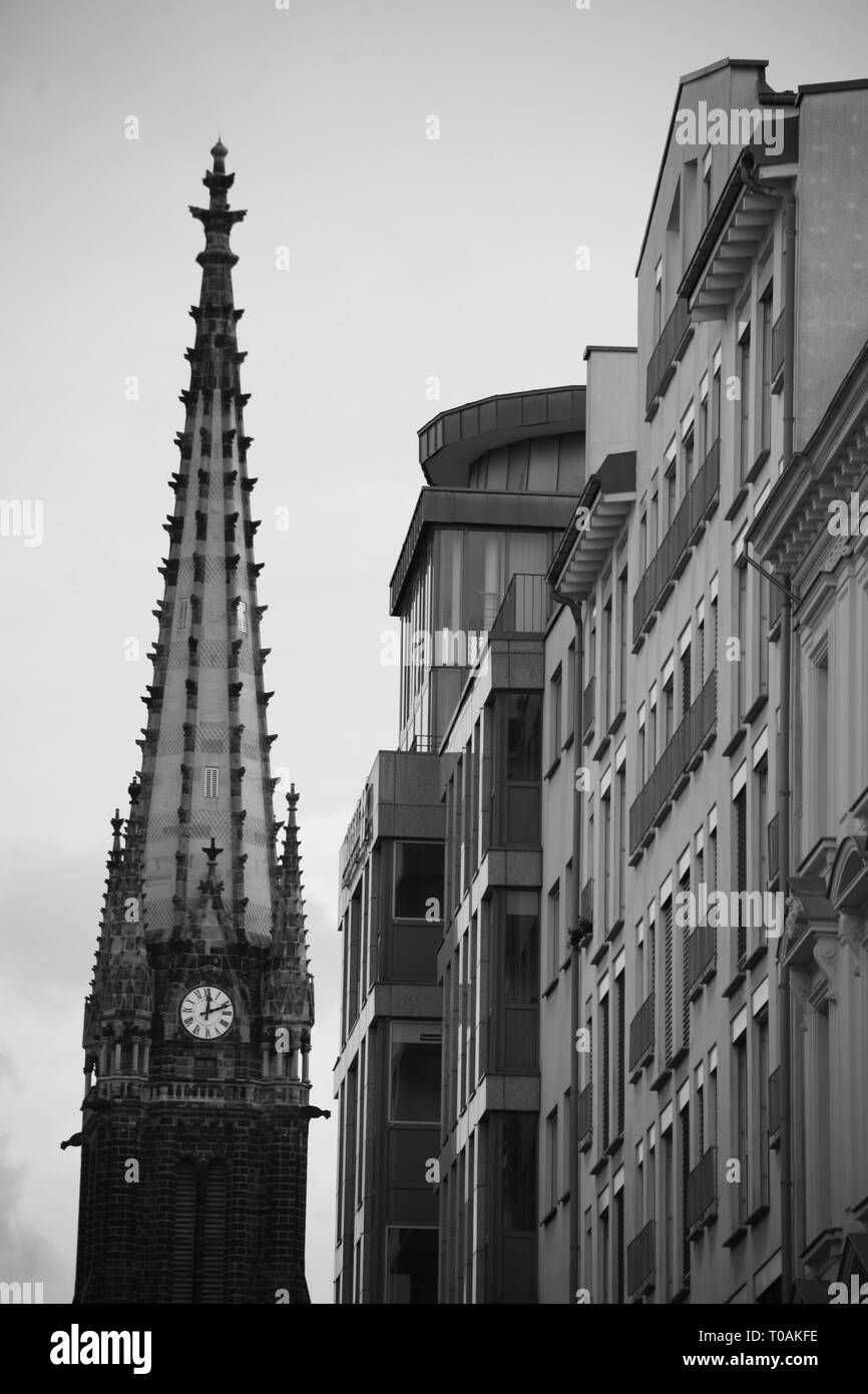 Leipzig germany church Black and White Stock Photos & Images - Alamy