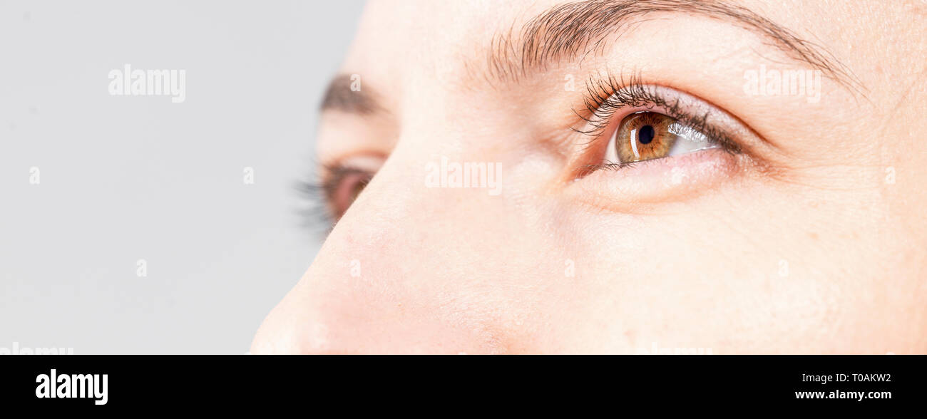 human eyse close-up Stock Photo - Alamy