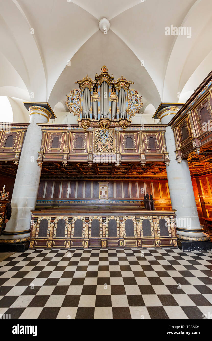 Denmark, NOV 1: Interior view of the famous Kronborg Castle on NOV 1 ...