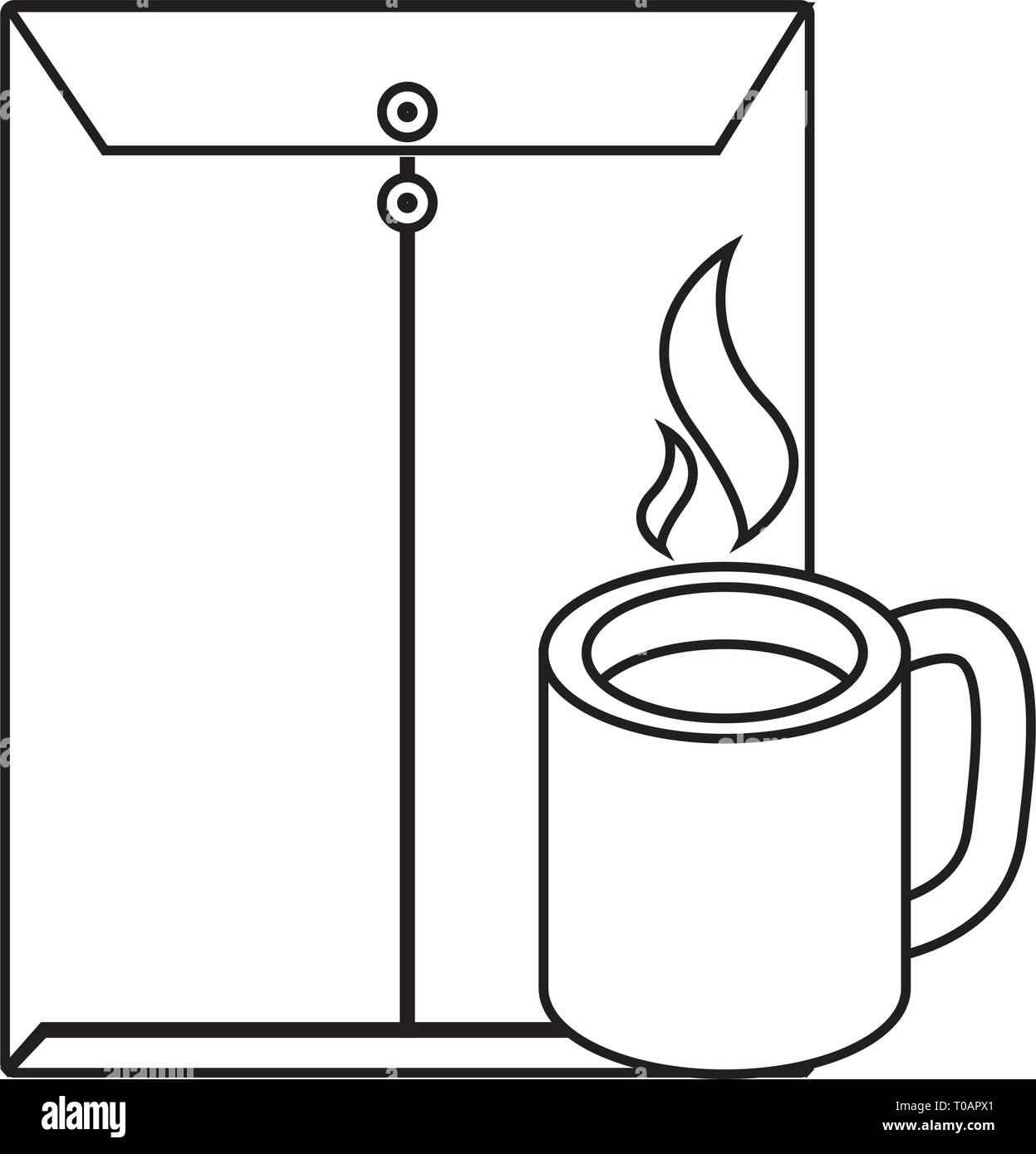 Manila envelope icon Stock Vector Images - Alamy