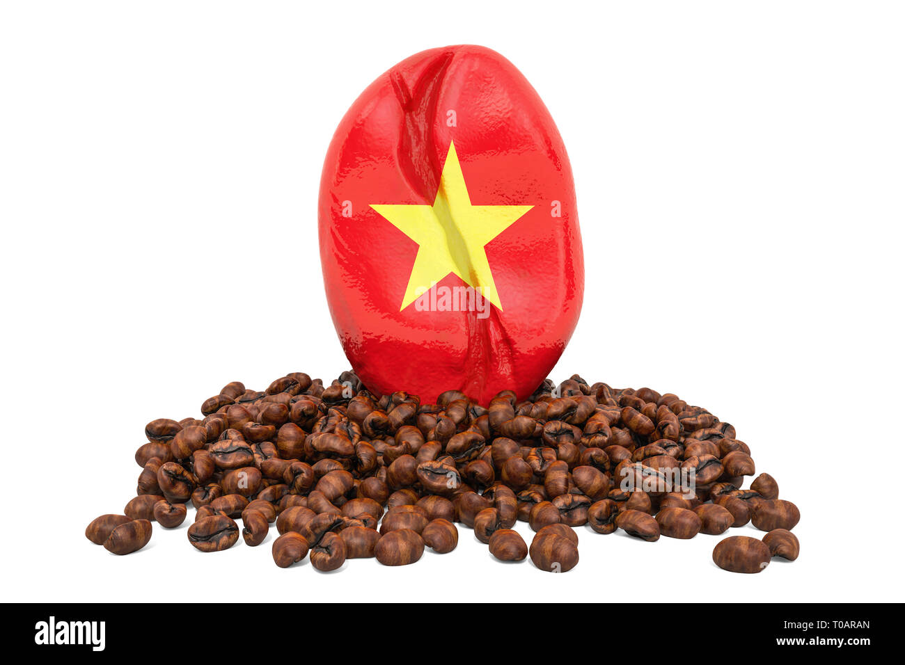 Vietnam coffee map hi-res stock photography and images - Alamy