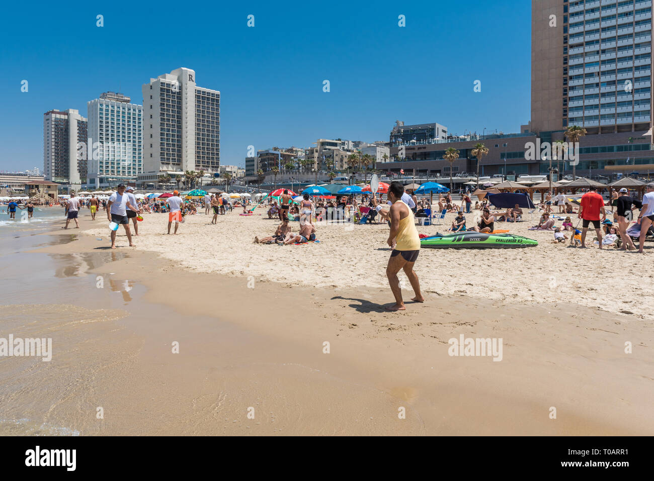 Matkot beach not woman not women hi-res stock photography and images ...