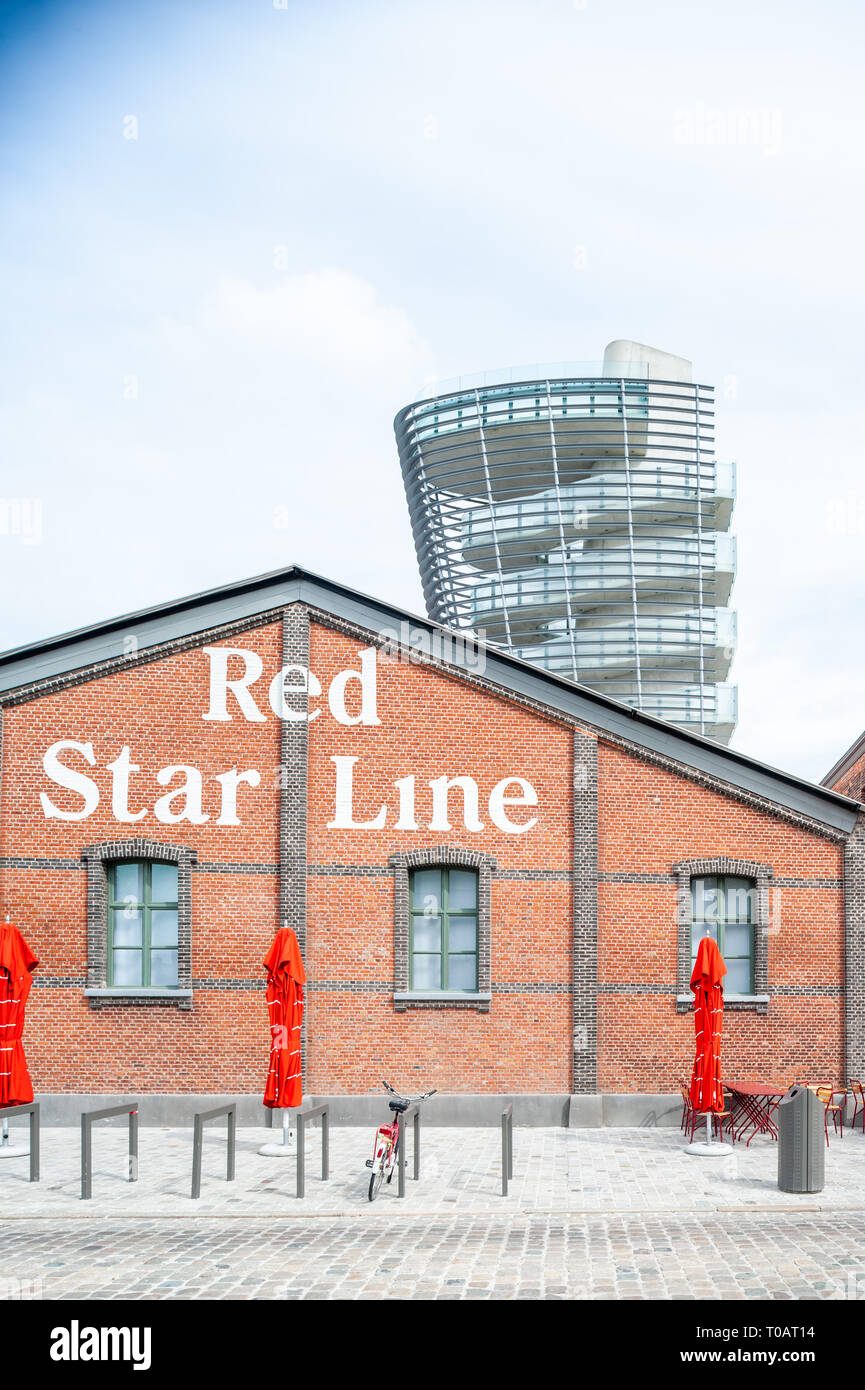 Belgium, Antwerp, Red Star Line museum Stock Photo - Alamy