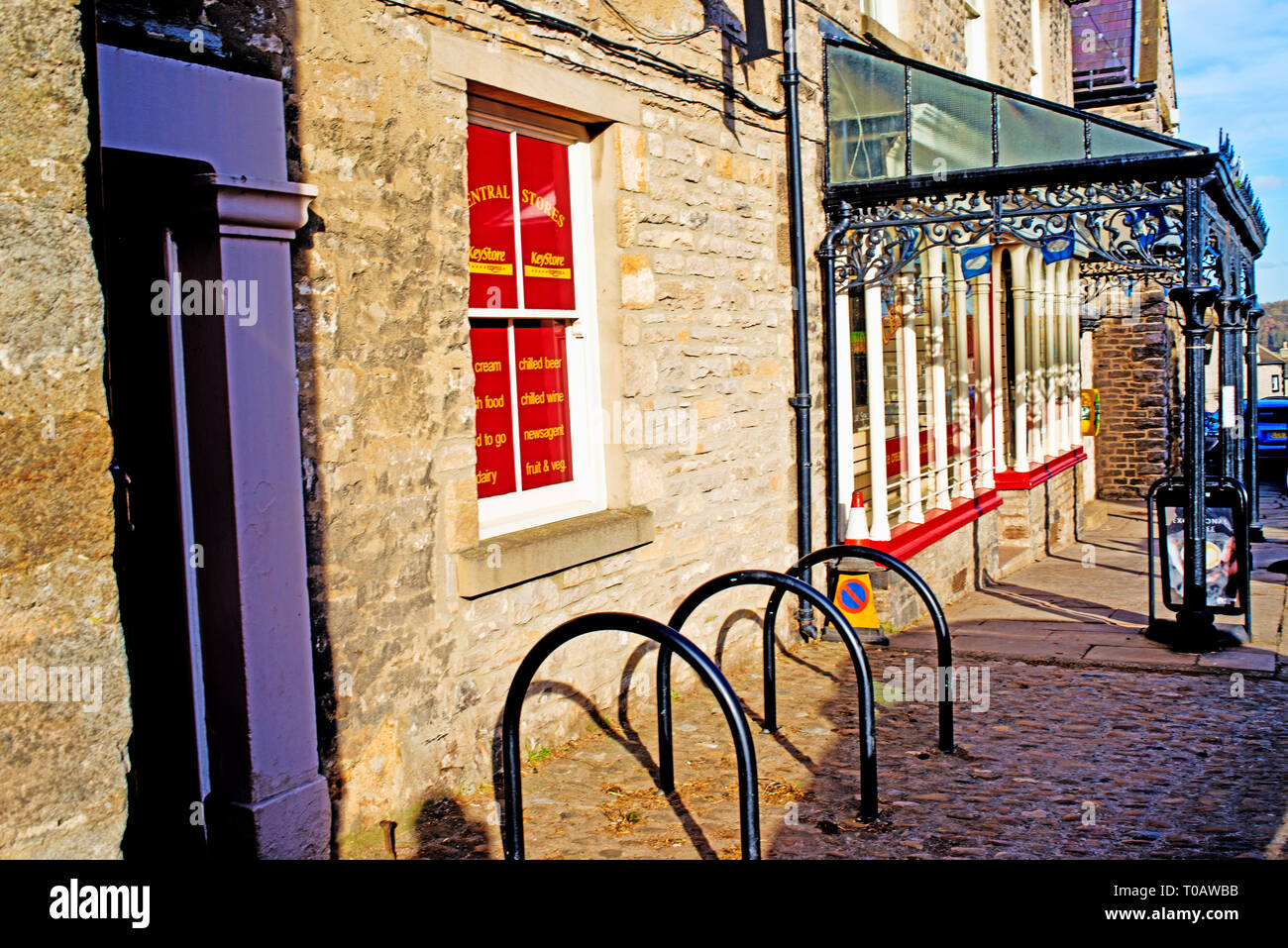 Wrought iron shop door way hi-res stock photography and images - Alamy