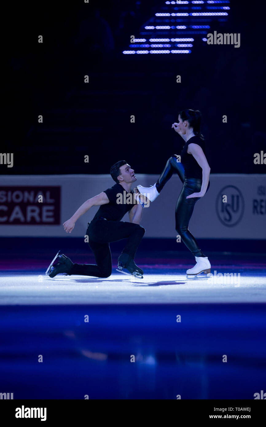 Charlene Guignard and Marco Fabbri from Italy during 2019 European ...