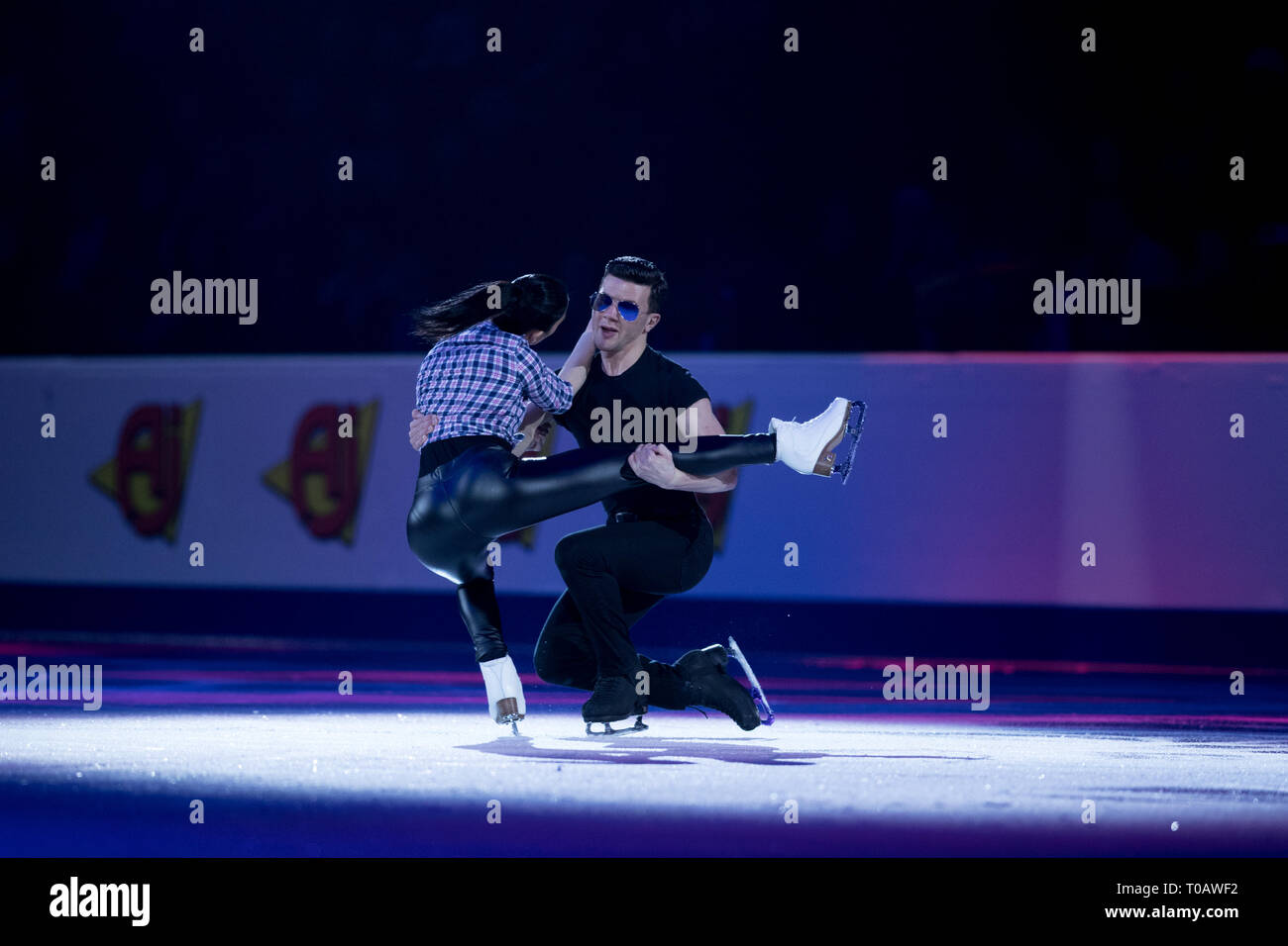Charlene Guignard and Marco Fabbri from Italy during 2019 European ...