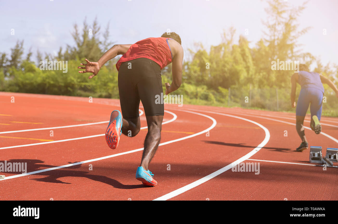 Boy jogging hi-res stock photography and images - Alamy