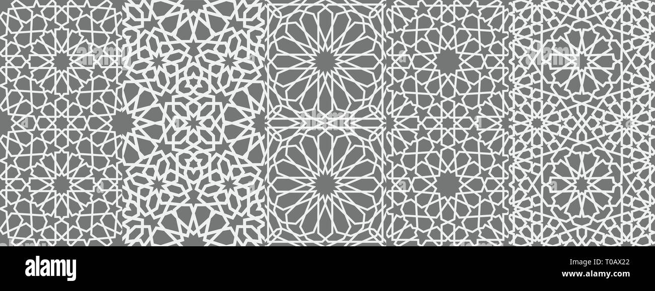 Islamic ornament vector , persian motiff . 3d ramadan islamic round ...