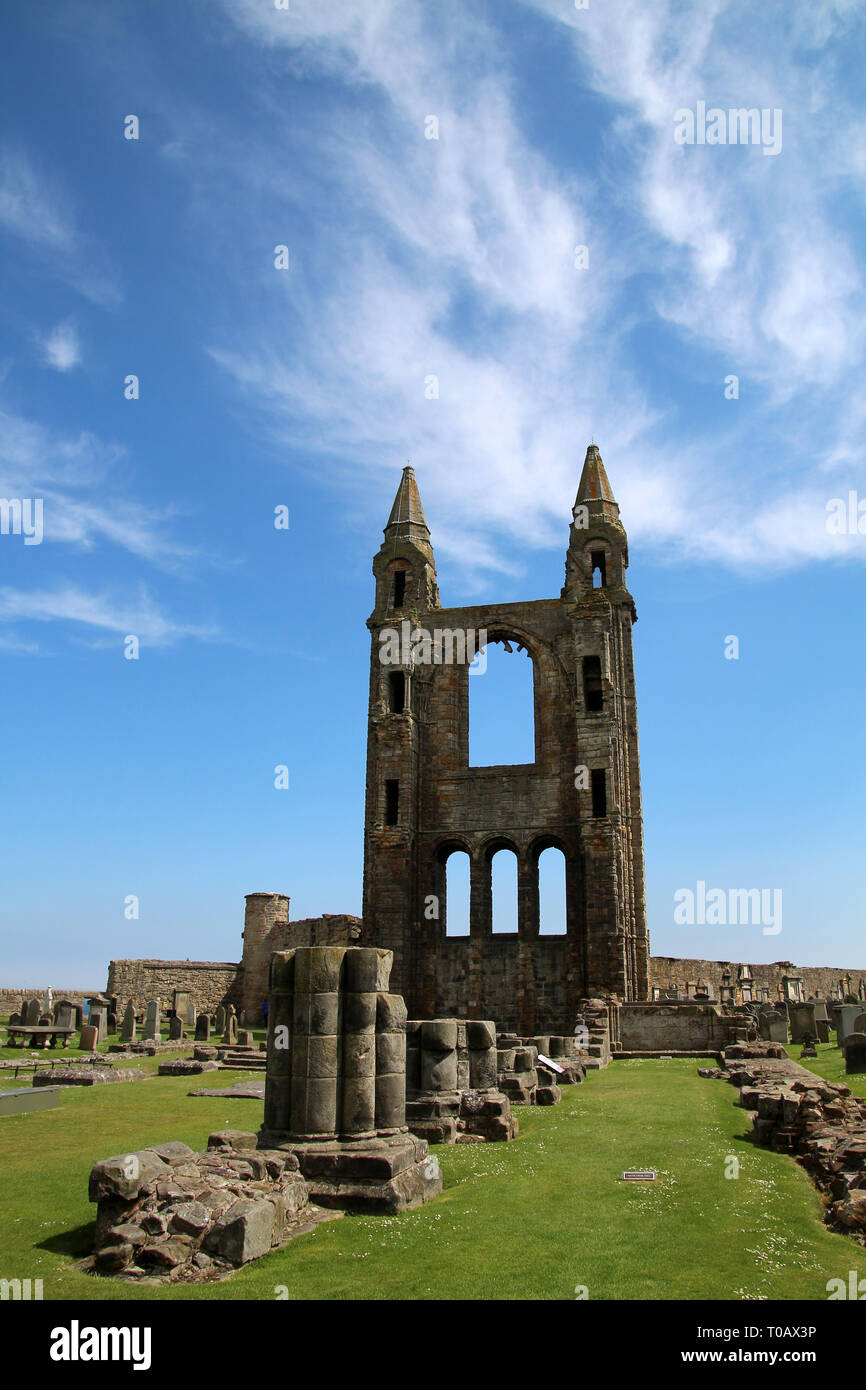 The St Andrews Cathedral- Scotland Stock Photo - Alamy