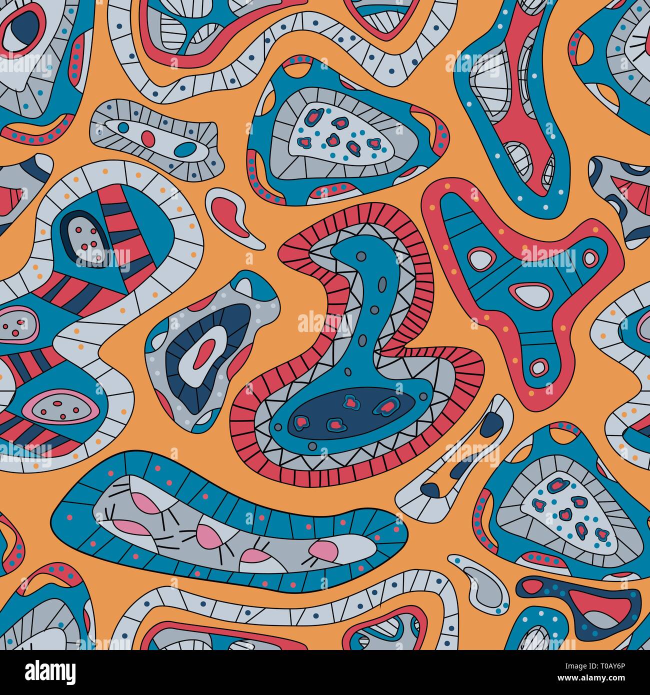 Bright African Tribal Patterns