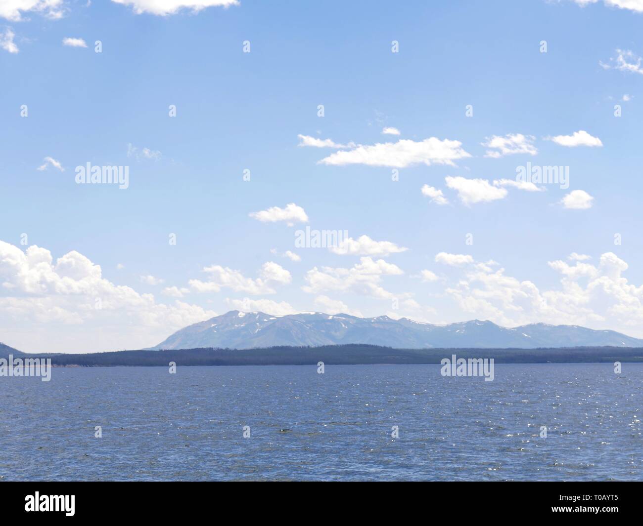Driving around yellowstone national park hi-res stock photography and ...
