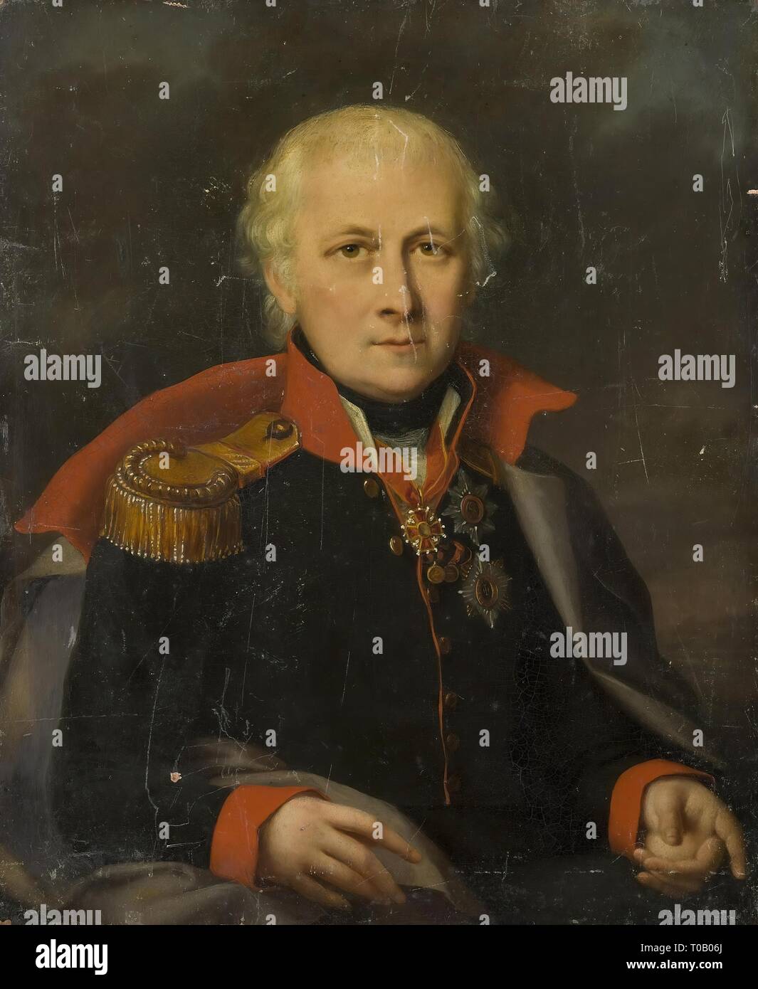 'Portrait of Nikolai Mordvinov (? )'. Russia, 1820s. Dimensions: 30 ...