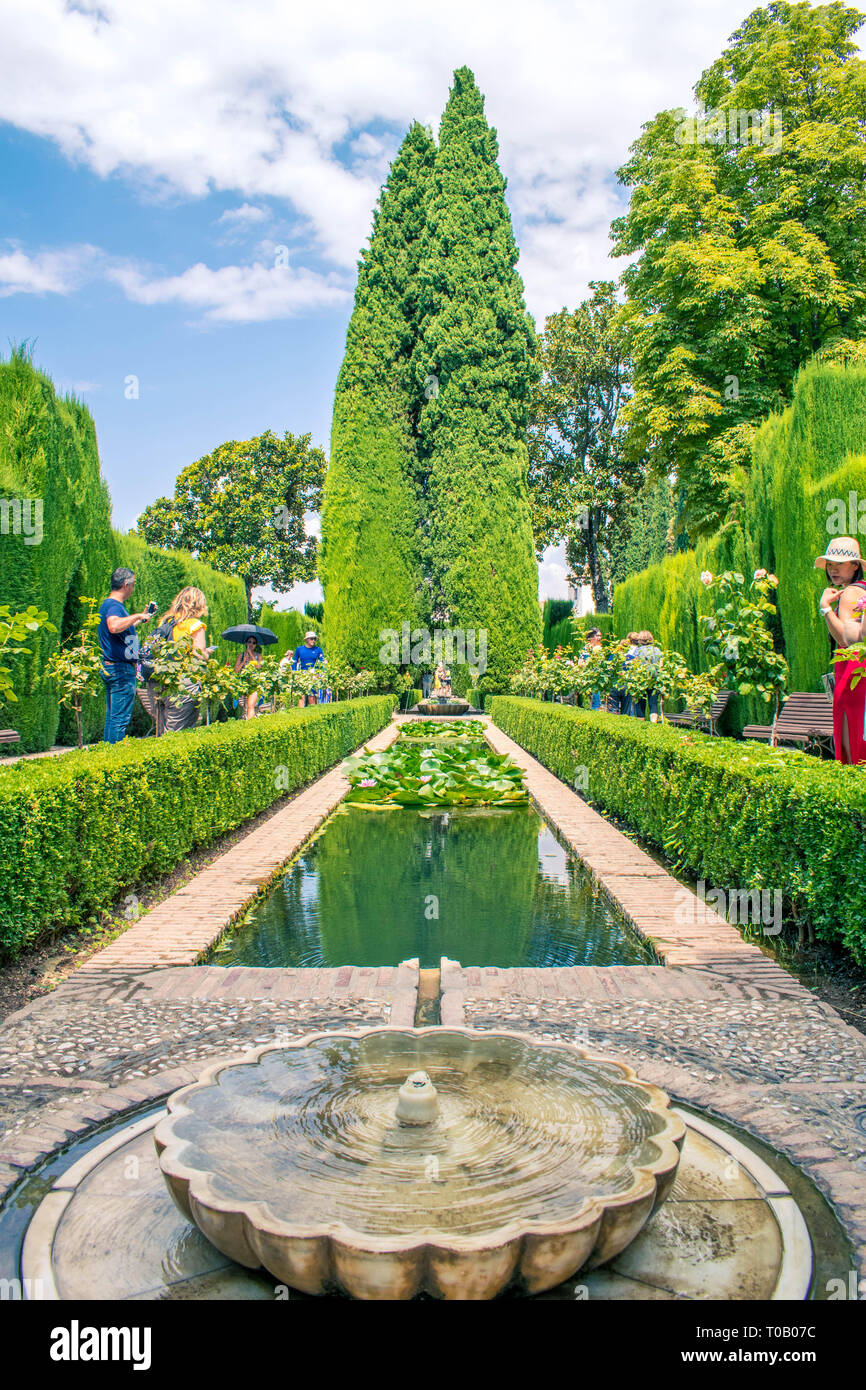 Alhambra andalusien hi-res stock photography and images - Alamy