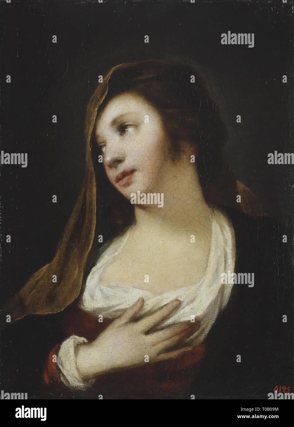 'The Virgin'. Spain. Dimensions: 59,5x44,5 cm. Museum: State Hermitage ...