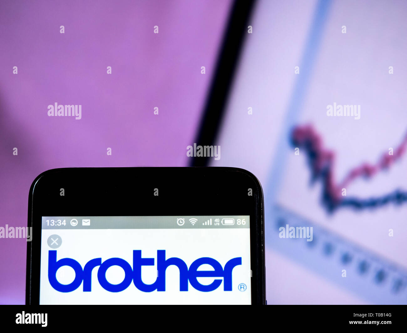 Brother industries logo hi-res stock photography and images - Alamy