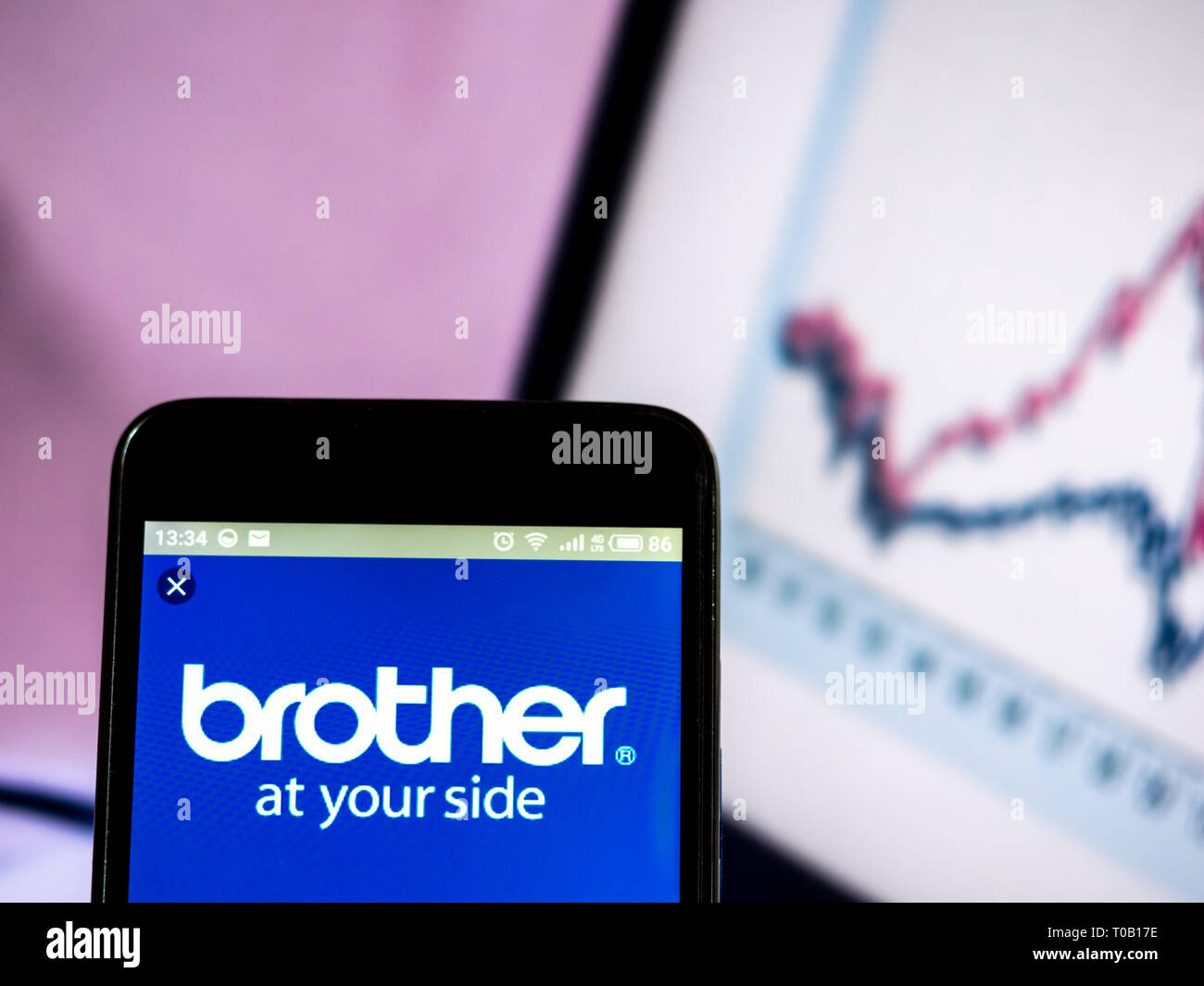 Brother industries logo hi-res stock photography and images - Alamy
