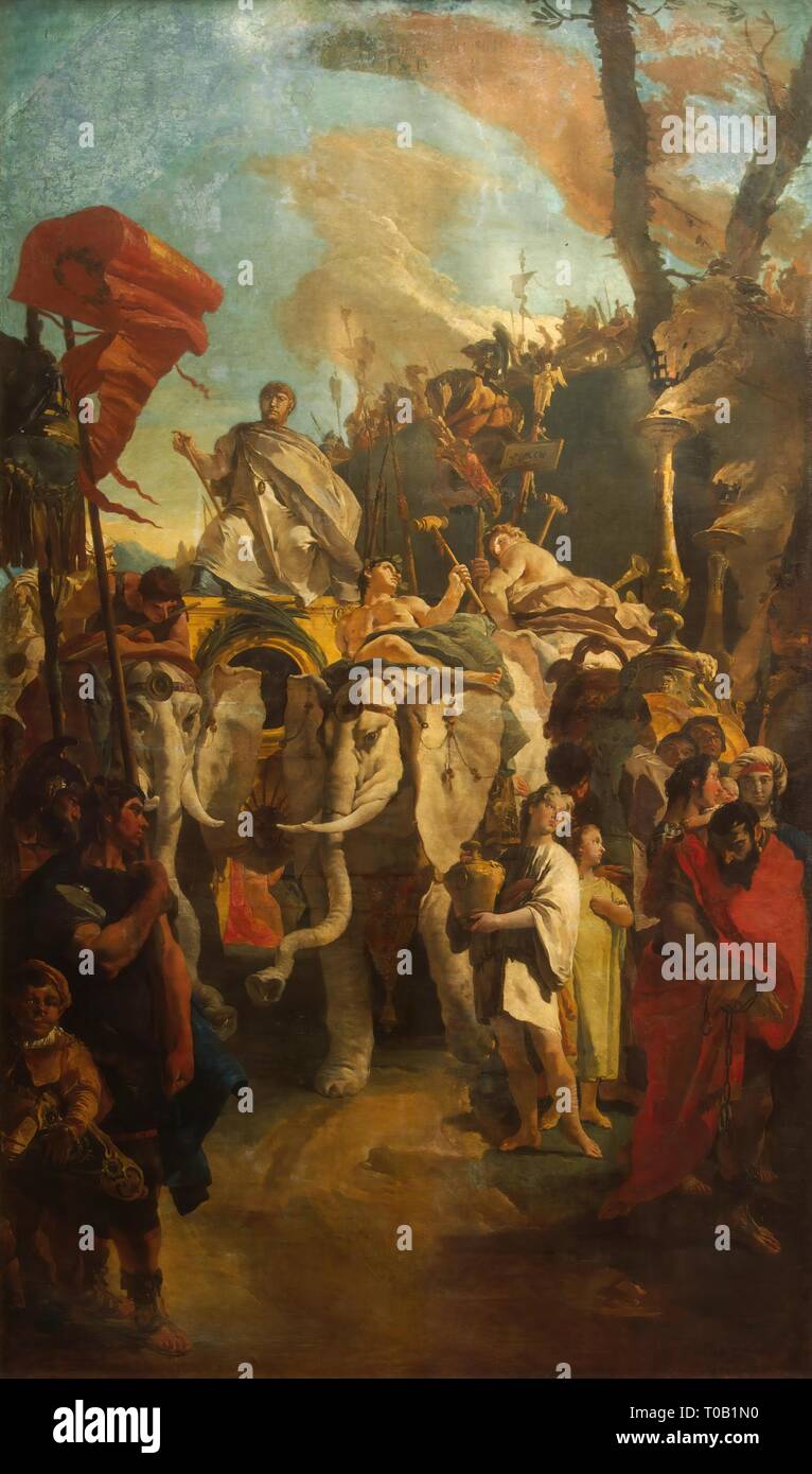 'Triumph of Manius Curius Dentatus'. Italy, Circa 1730. Dimensions ...