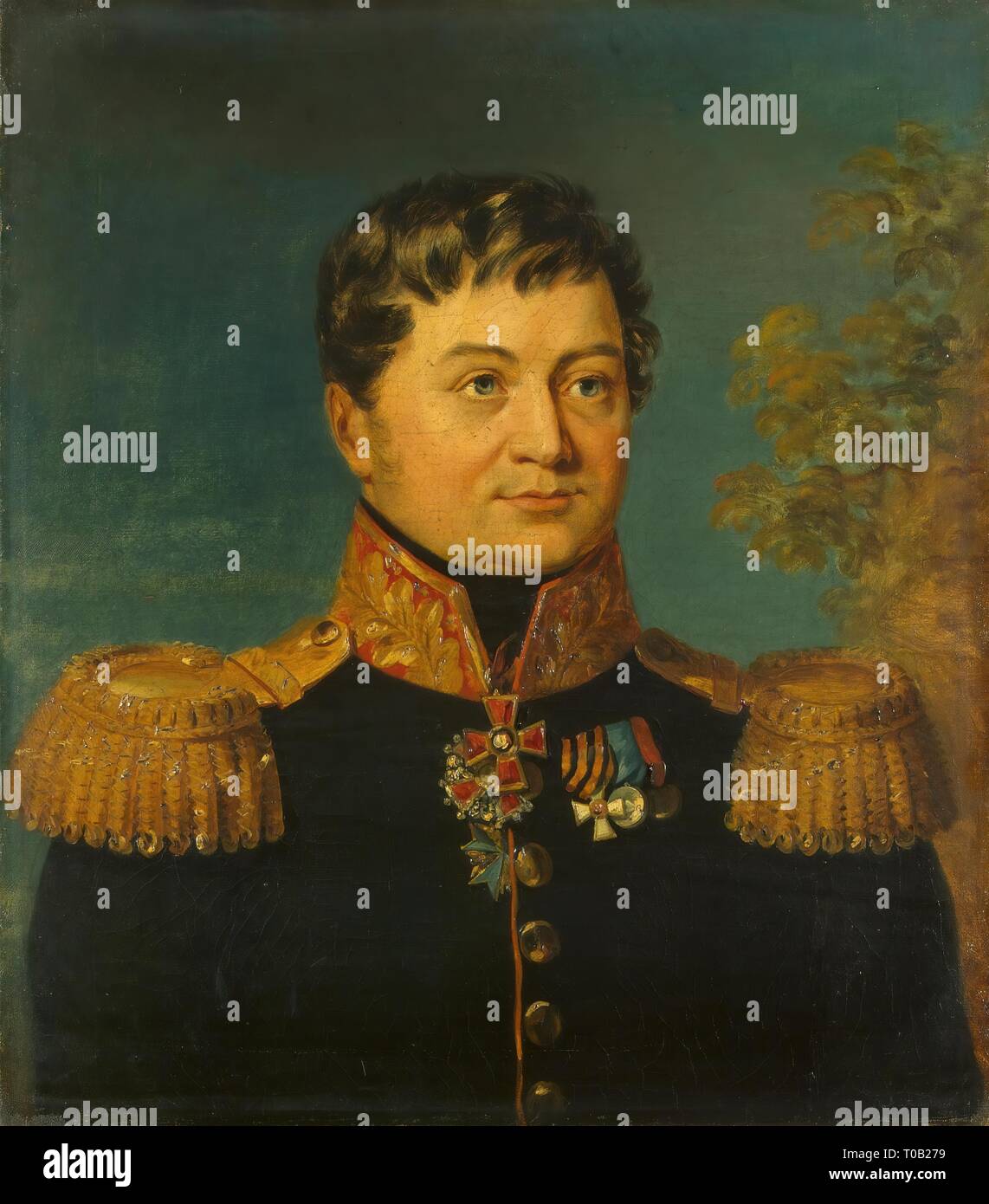 'Portrait of Andrey P. Turchaninov (1779 -1830) (2nd)'. The Military ...