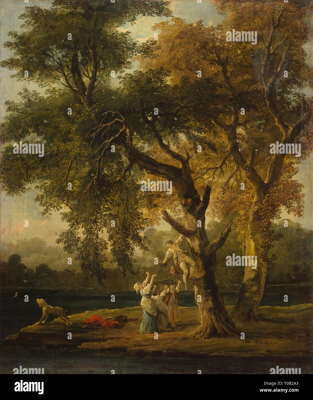 'Nest Robbers'. France, Middle of 1780s. Dimensions: 50x42 cm. Museum ...