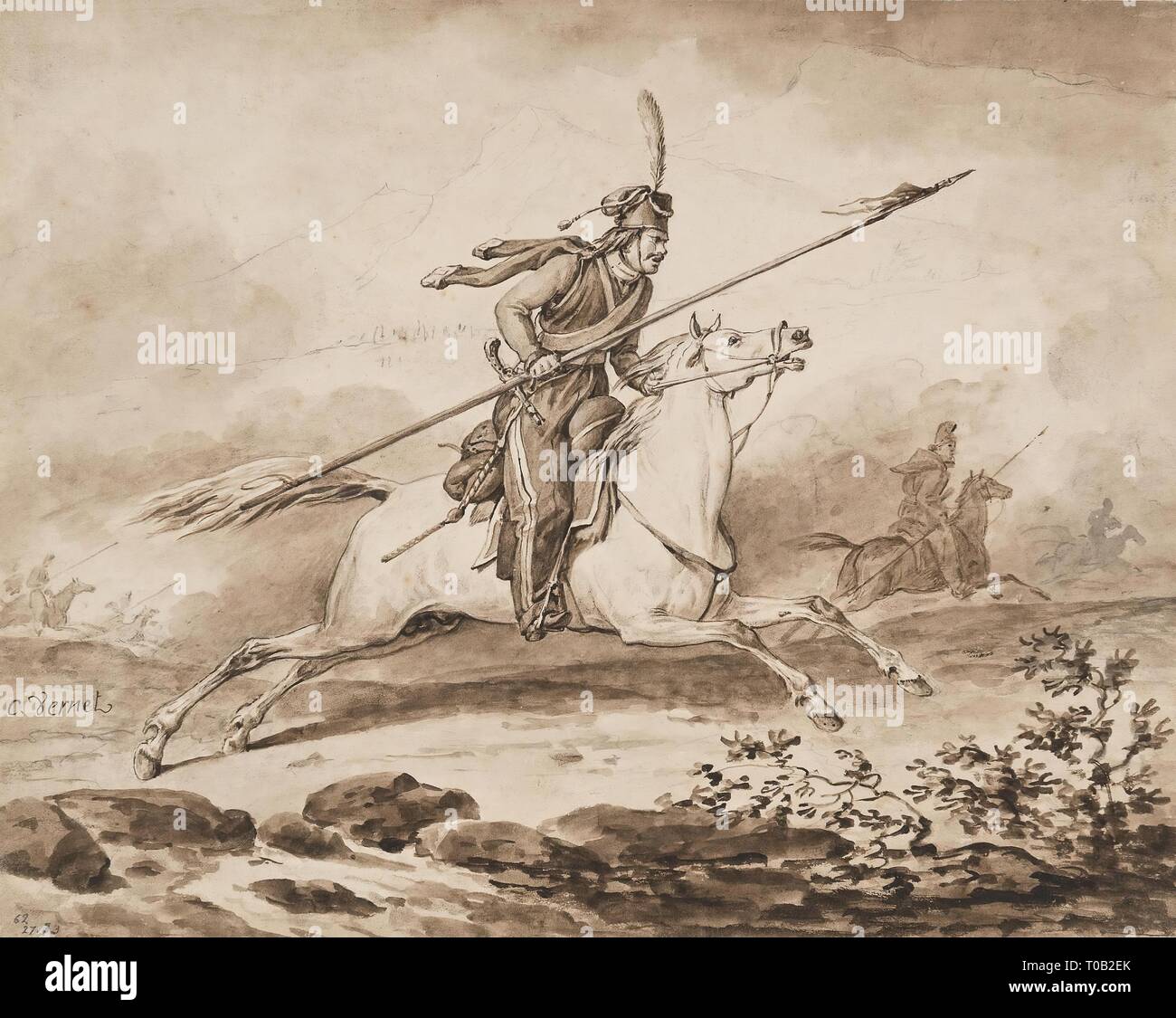 'Cossack on Horseback, Black Sea Squadron of the Life Guards Cossack ...