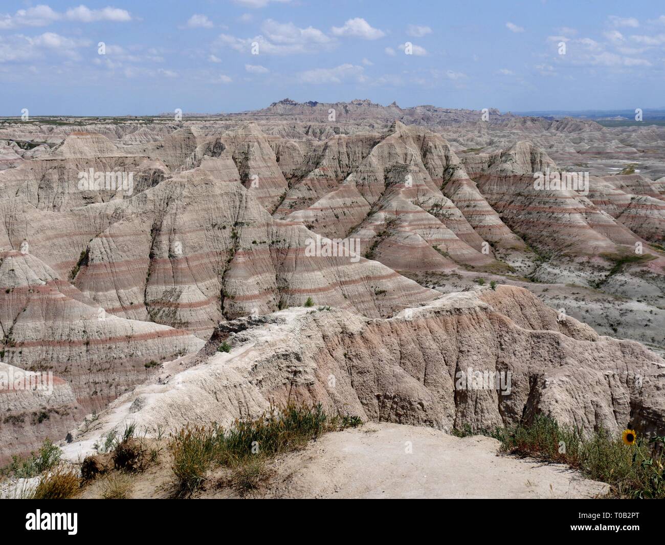Breathtaking view of dramatic landscapes and rock formations at ...