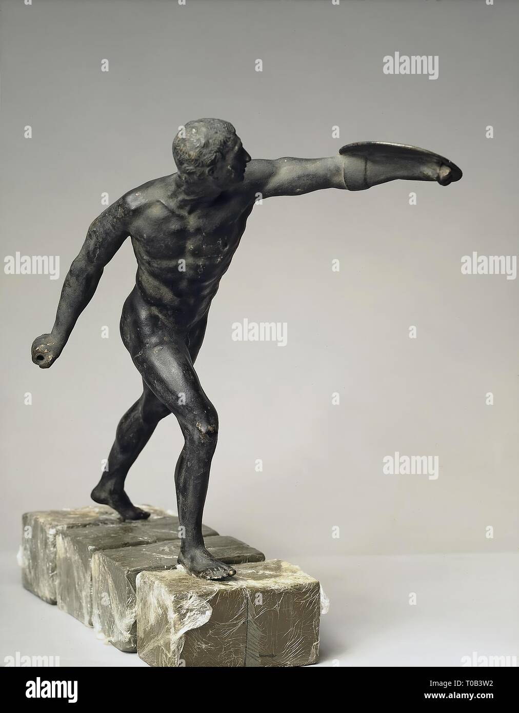 'The Borghese Gladiator'. Italy. Rome, Third quarter of the 18th century. Dimensions: height: 33 ...