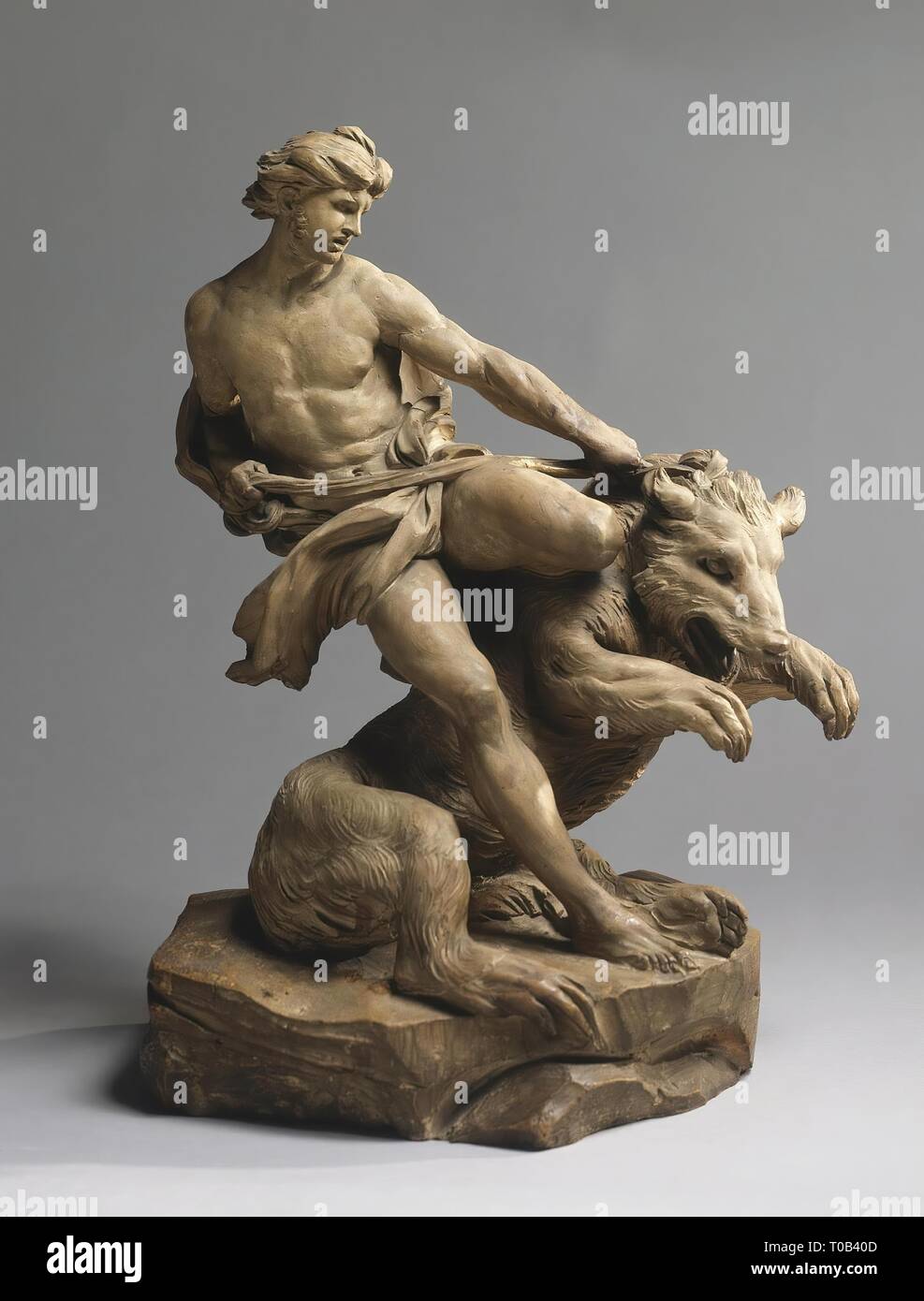 'Bear-Tamer'. France, Mid-18th century. Dimensions: height 35 cm ...