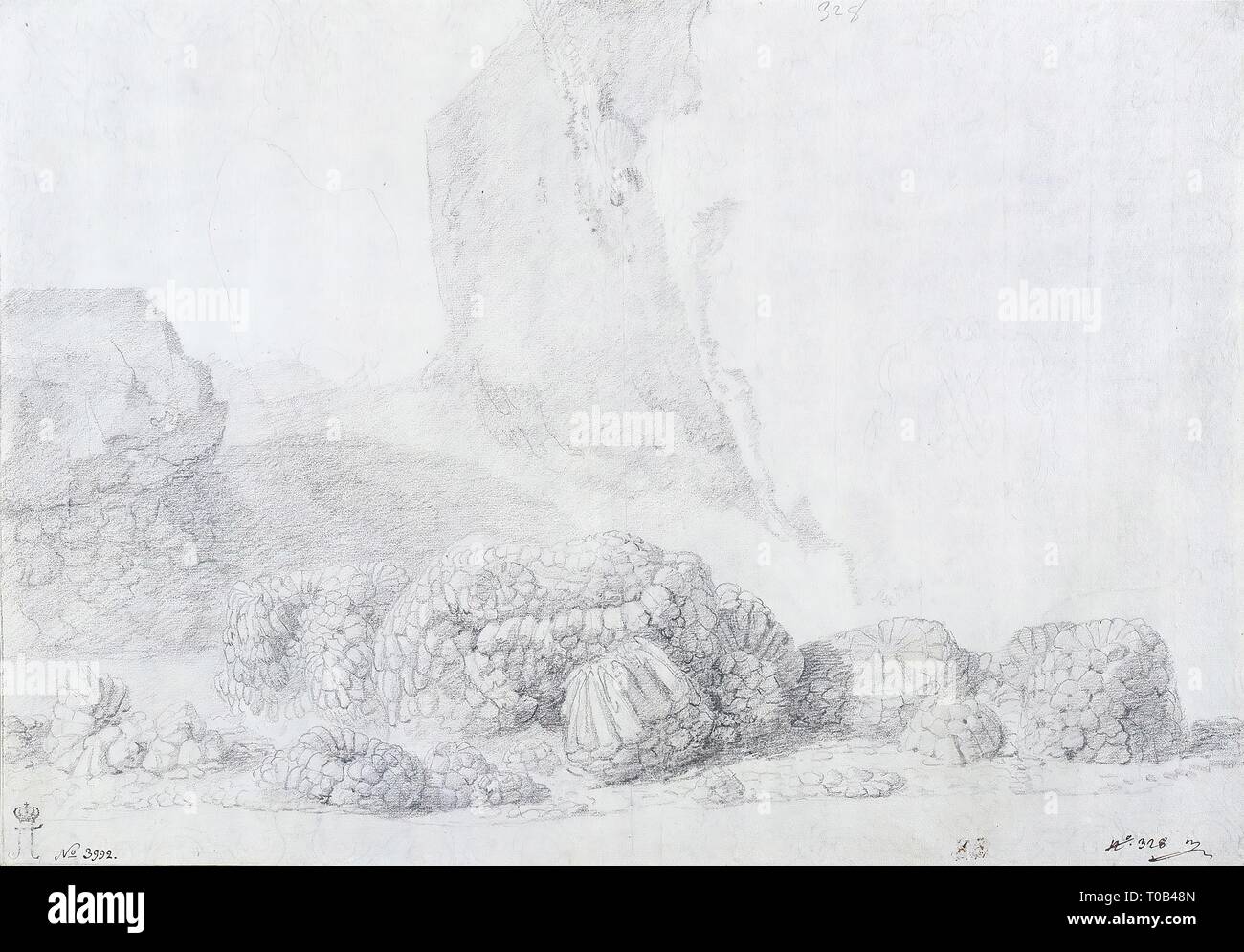 'Chunks of Basalt at the Foot of the Promontory of Yachi (Aci)'. Series ...