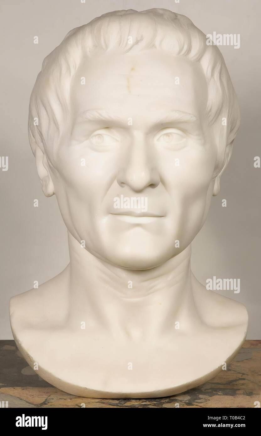 'Portrait of Jean-Jacques Rousseau'. France, 18th century. Dimensions ...