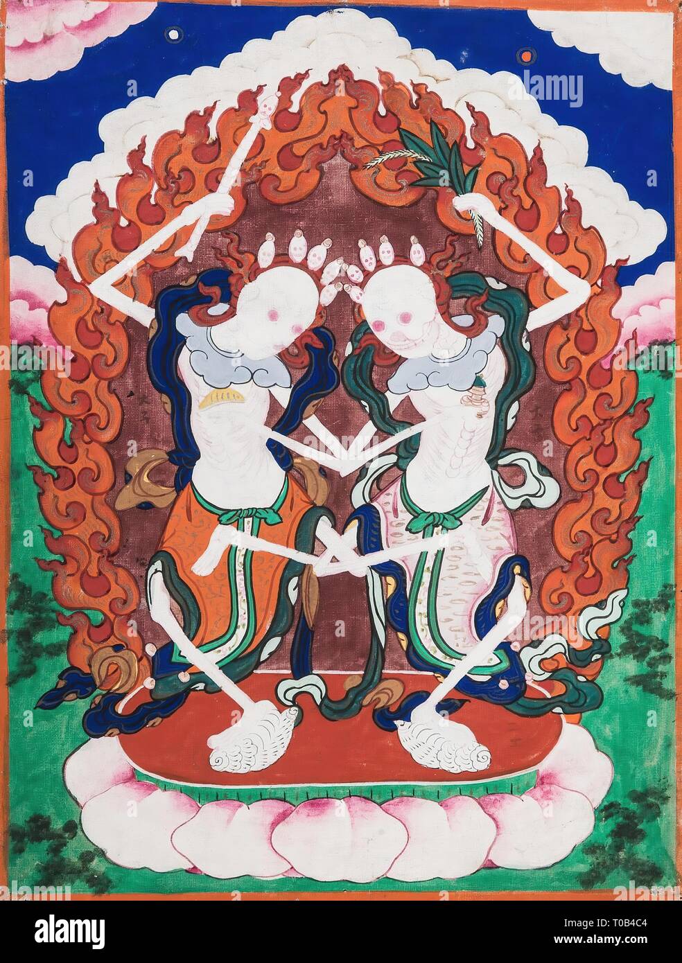 'Chitipati'. China, 19th century. Dimensions: 31x23,5 cm. Museum: State ...