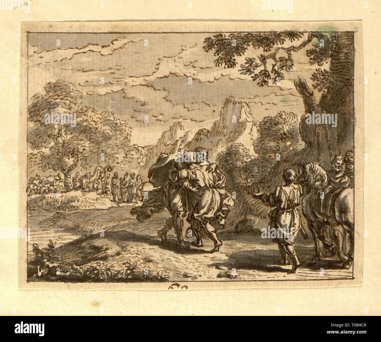 Lithographs Prints Antique Print of Australian civilization 9,3x6,1 ...