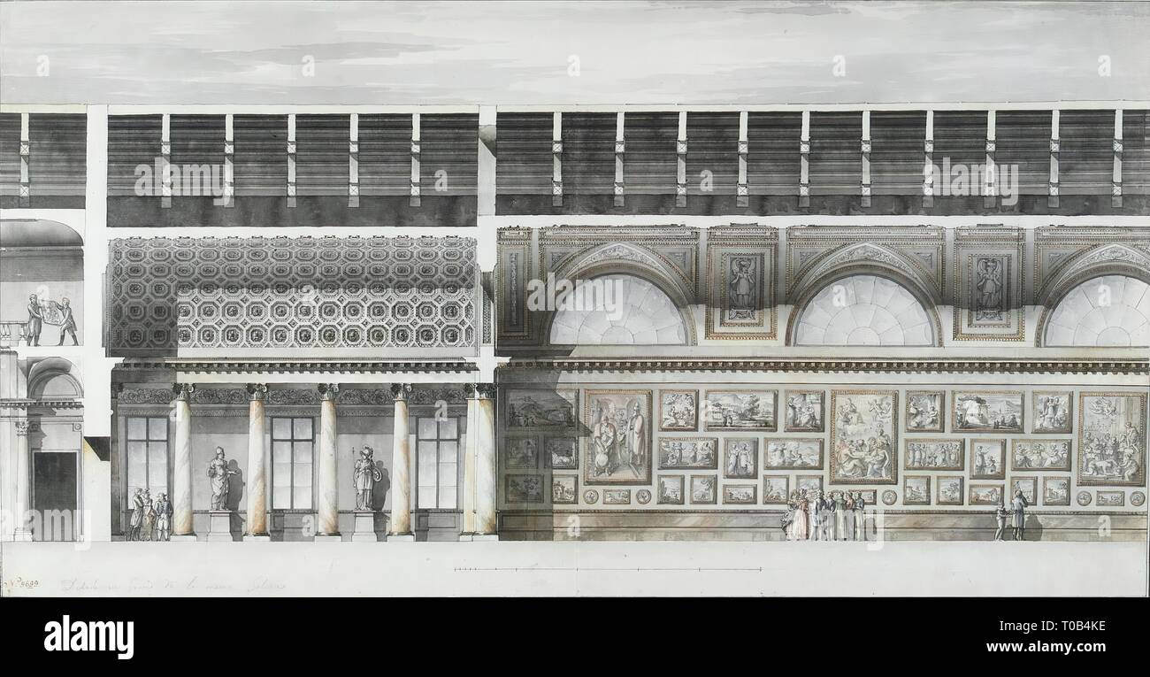 'Small Hermitage. Design of Exhibition Rooms over the Stable and Manege ...