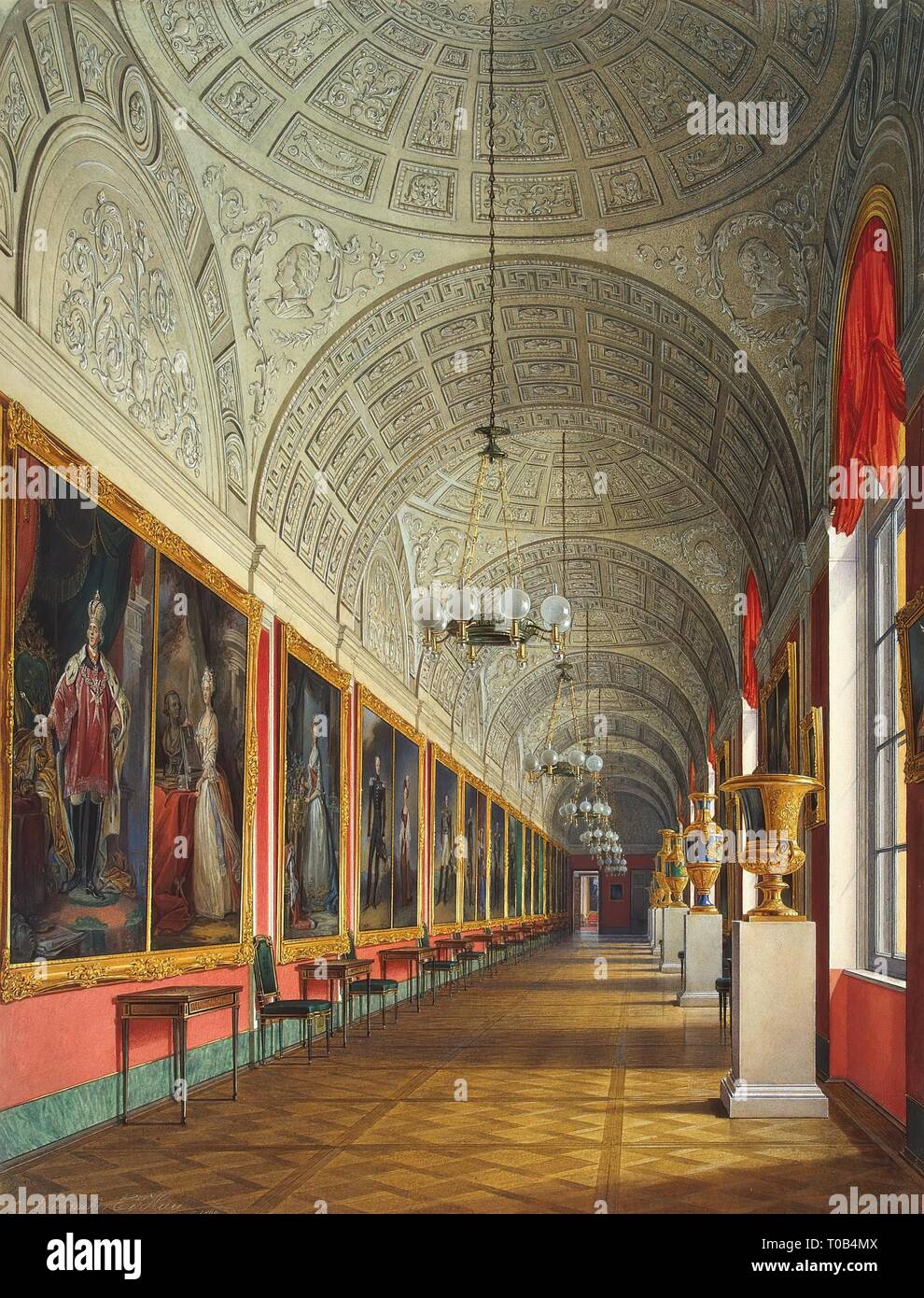 'Interiors of the Small Hermitage. The Southern Part of the Romanov ...