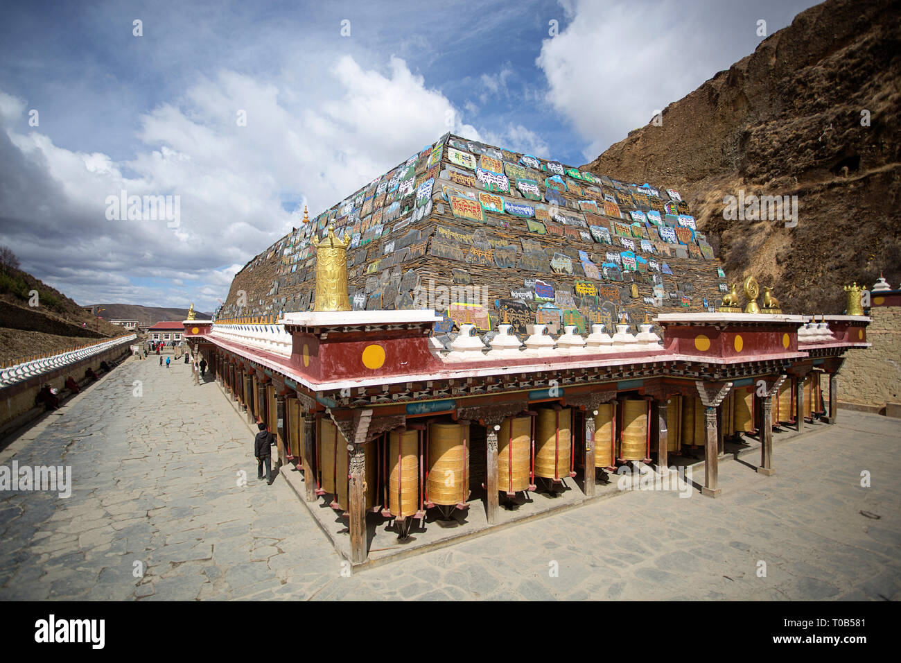 Traditional gompa design hi-res stock photography and images - Alamy