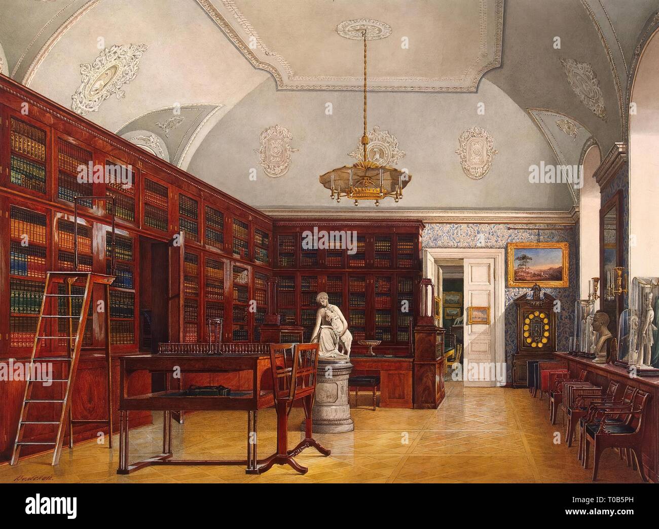 'Interiors of the Winter Palace. The Third Reserved Apartment. The ...