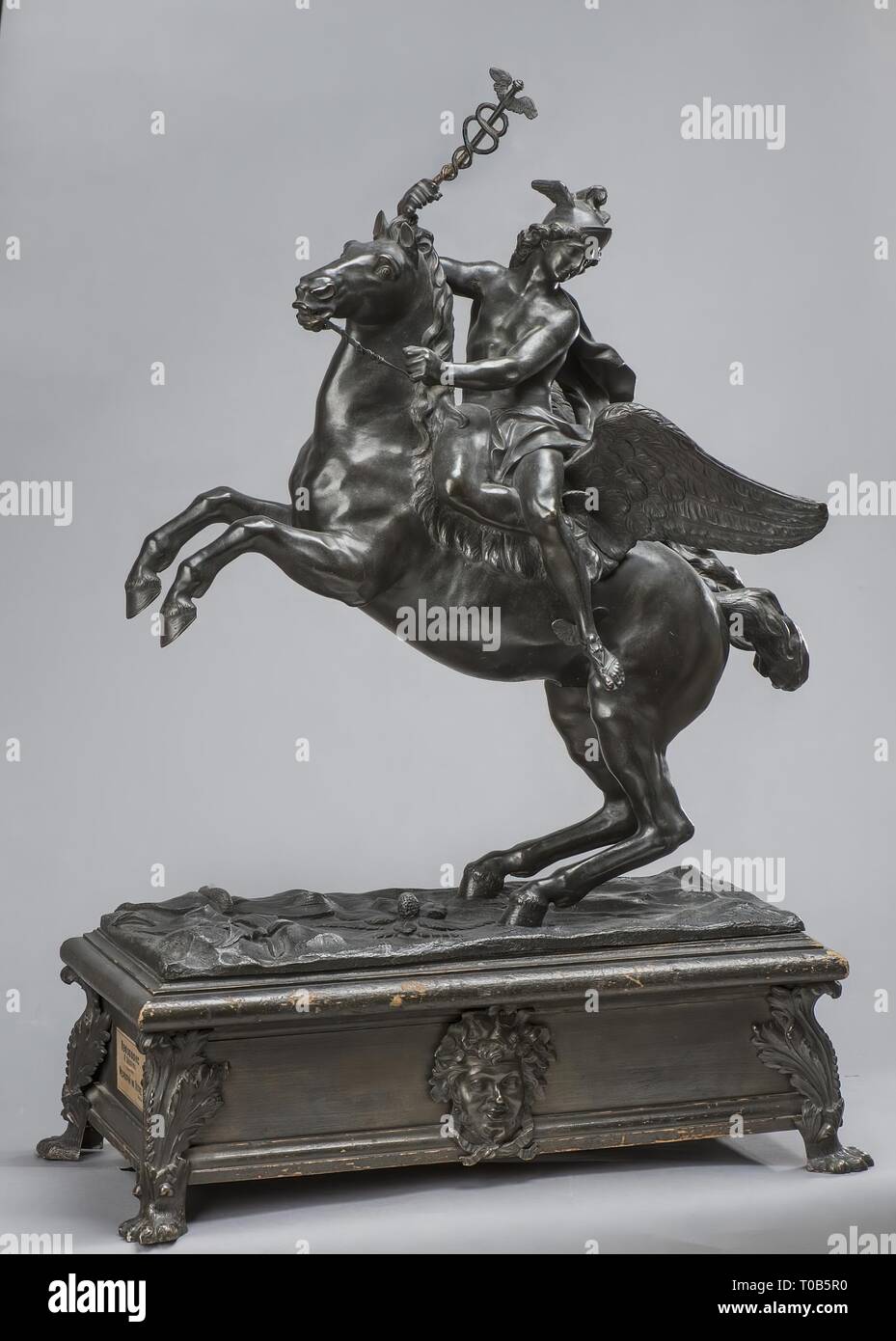 'Mercury Riding Pegasus'. France, 18th century. Dimensions: figurine ...