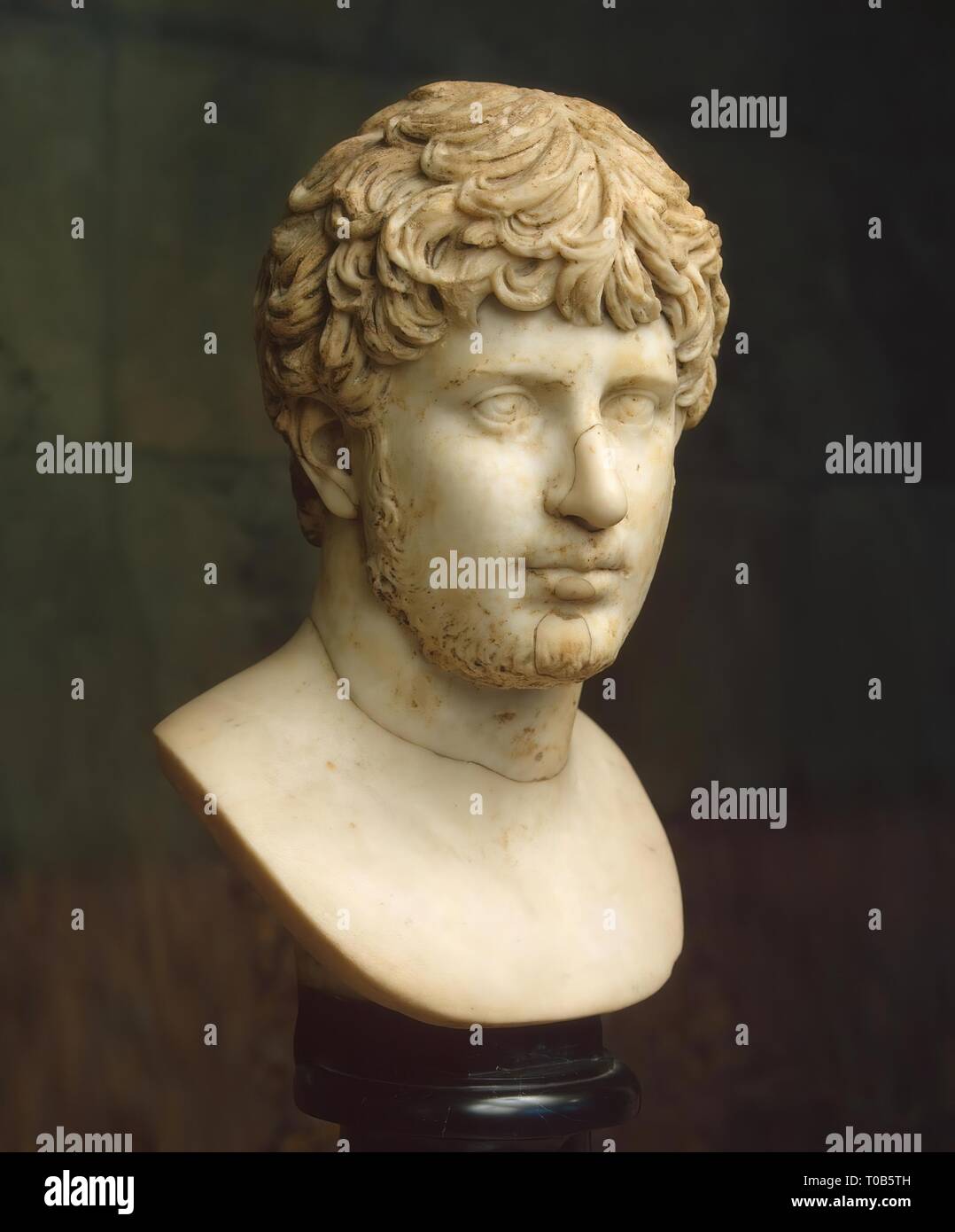 'Bust of Emperor Lucius Verus'. Ancient Rome, third quarter of the 2nd ...