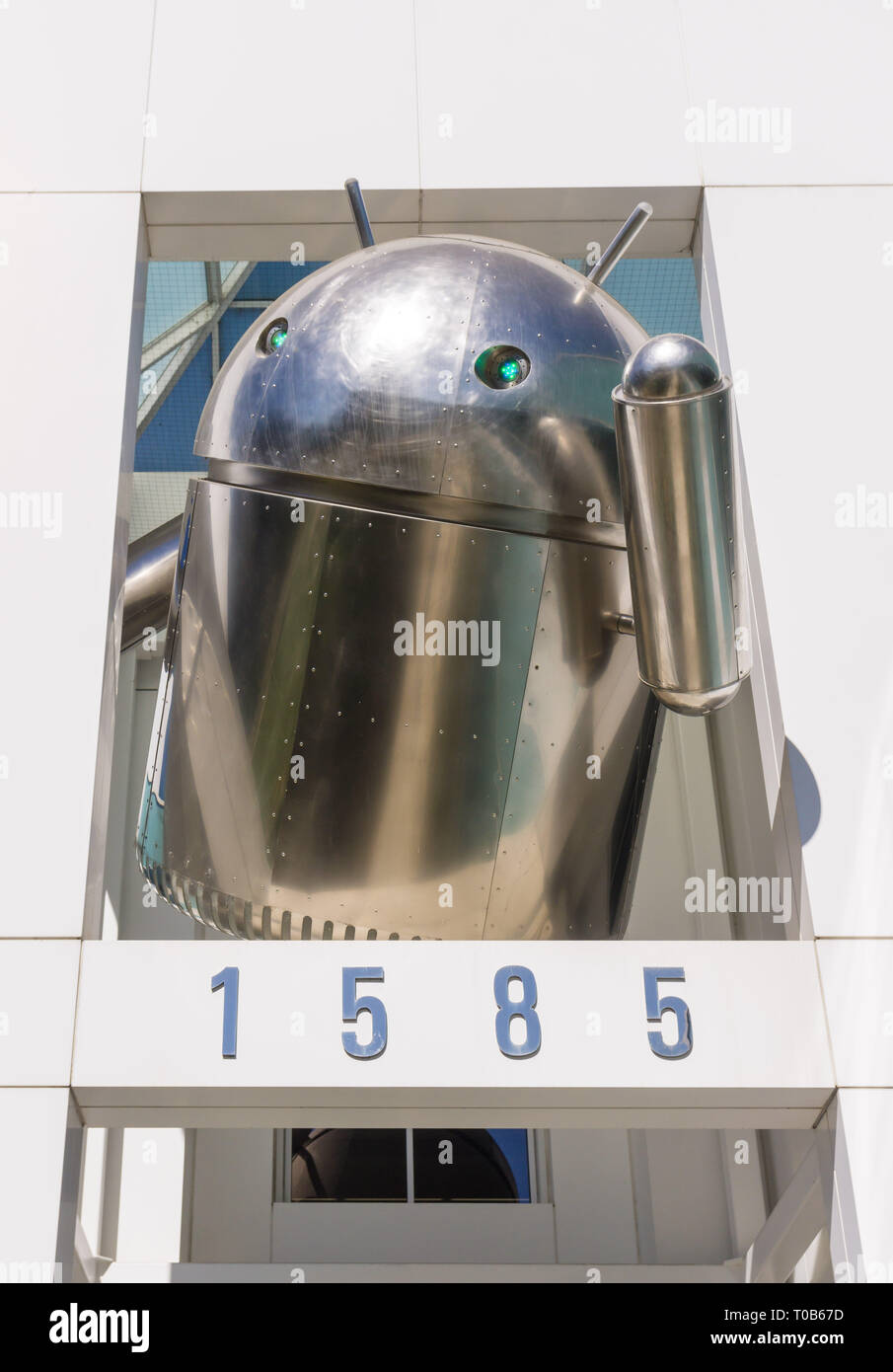 The Andriod The Google Complex (Charleston Campus) at Mountain View ...