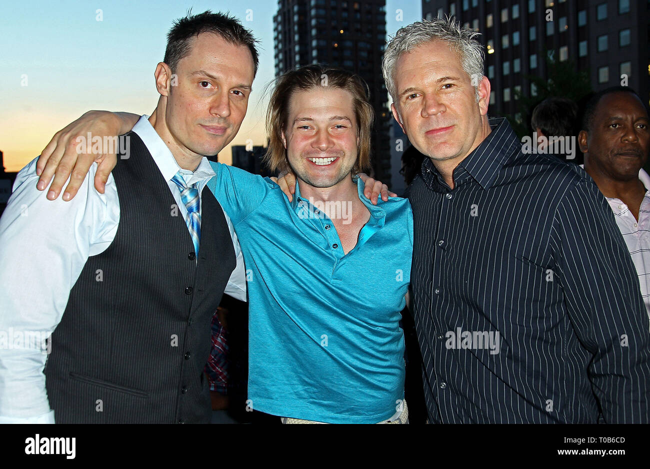 New York, NY, USA. 05 Jun, 2013. Keith Collins, Brandon Ruckdashel, and ...