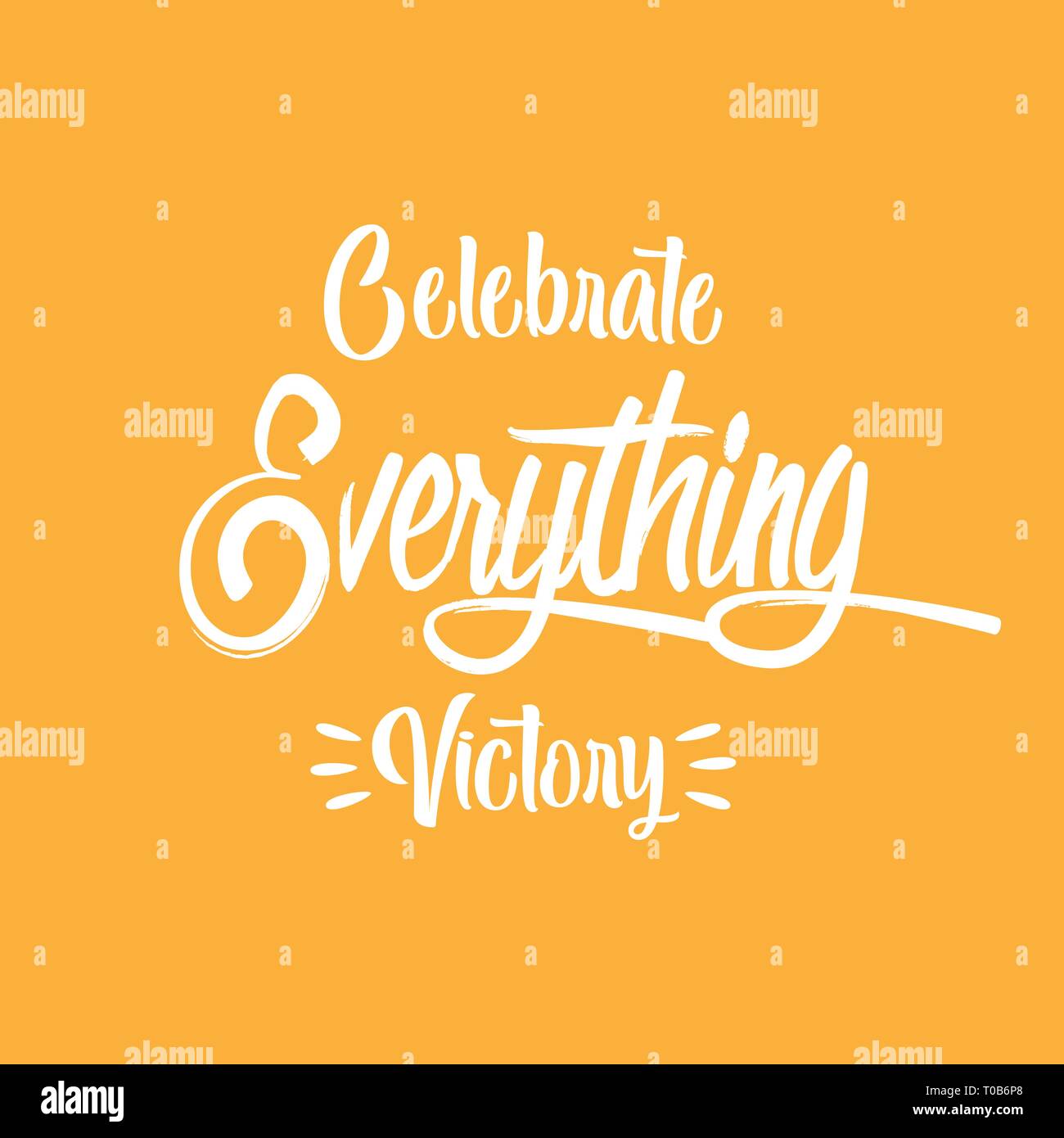 Hand drawn typography lettering design quote Stock Photo - Alamy