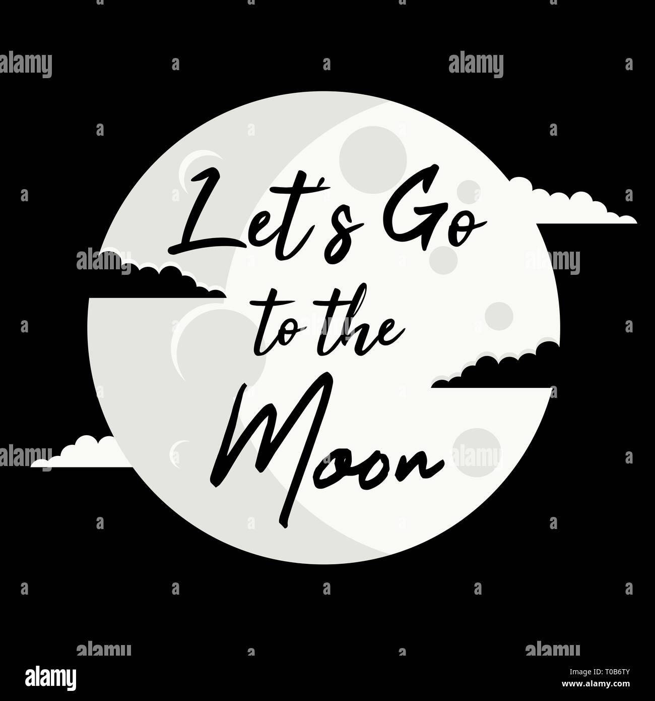 Trip to the moon poster hi-res stock photography and images - Alamy