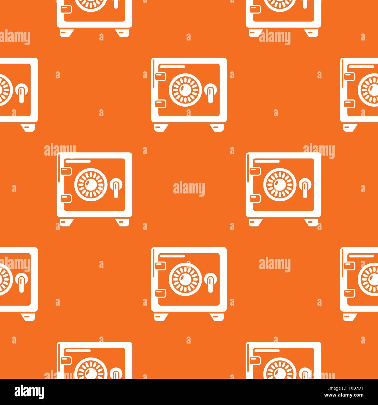 Safe pattern vector orange Stock Vector Image & Art - Alamy