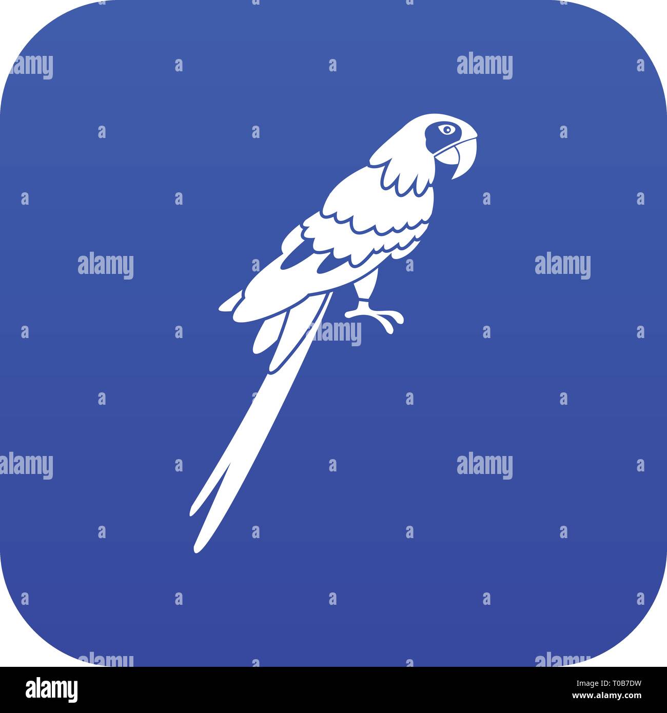 Macaw amazon rainforest brazil Stock Vector Images - Alamy