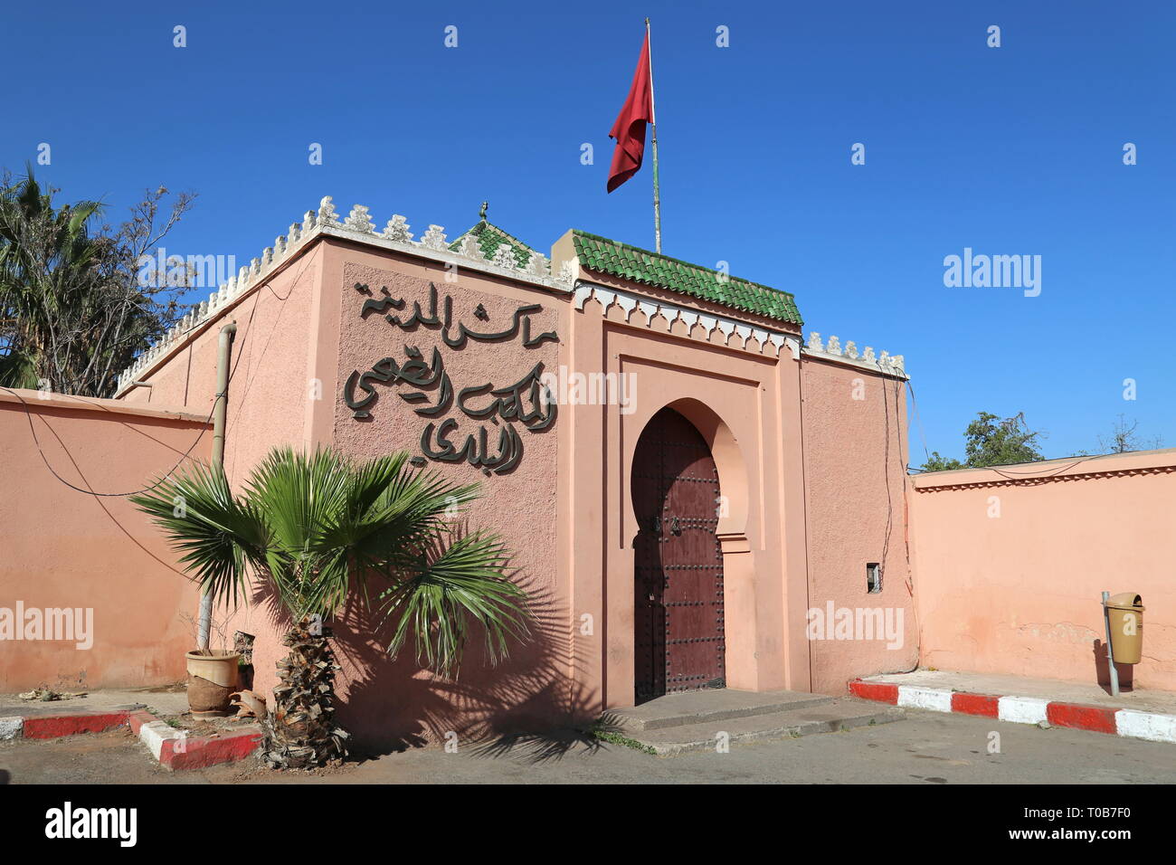 Flag marrakesh safi region morocco hi-res stock photography and images ...